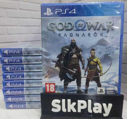 God of War Ragnarok для PS4 Новый диск