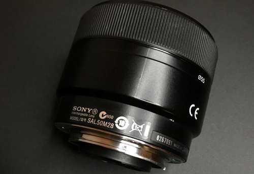 Объектив Sony SAL 50mm f/2.8 Macro