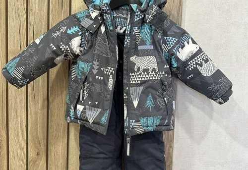 Зимний комплект (куртка,полукомб) Crockid,86-92