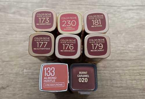 Помада maybelline, stellary, bourjois, elian