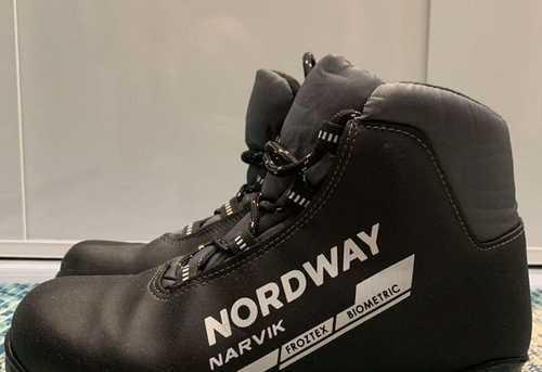 Лыжные ботинки nordway 38 детские