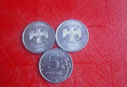 2010 год спмд монеты