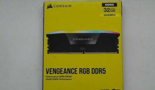 Corsair Vengeance RGB DDR5 32GB (2x16GB) 6000MHz