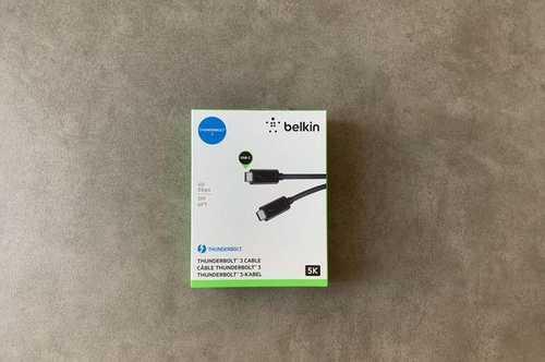 Кабель Belkin Thunderbolt 3 2м (f2cd085bt2m-BLK)