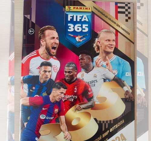 Наклейки panini fifa 365 2024