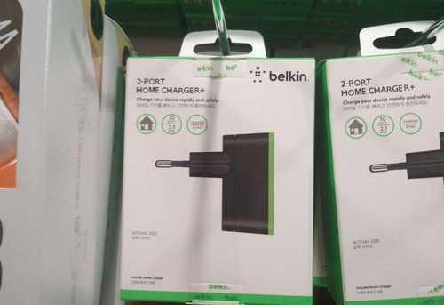 Сетевой адаптер belkin 2 USB 2.1a (10шт)