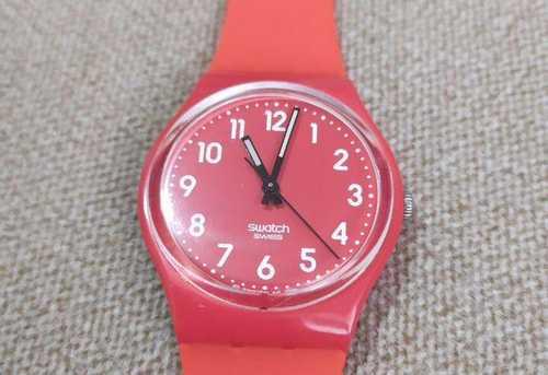 Часы Swatch (оригинал) с силиконовым браслетом