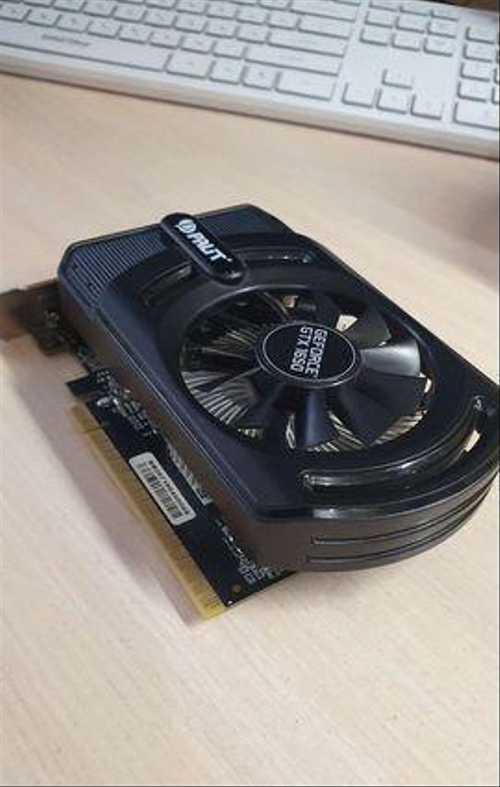 Видеокарта нерабочая palit GeForce GTX 1650 4 GB