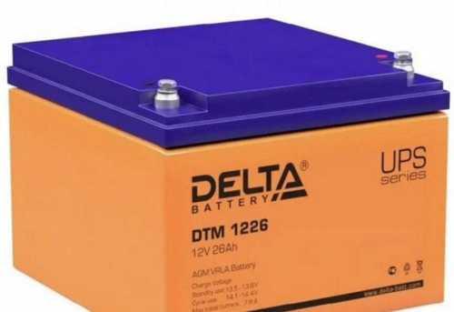 Аккумулятор delta DTM 1226