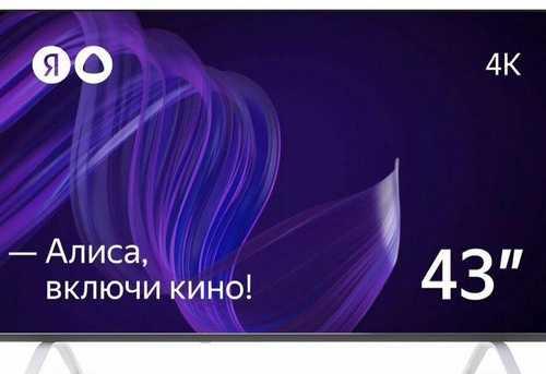 Телевизор Яндекс yndx-00071, 43", UHD 4K