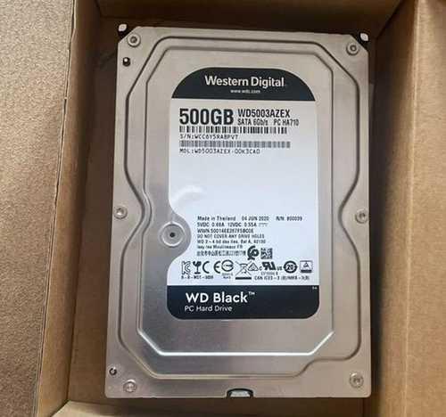 Жесткий диск Western Digital WD Black 500