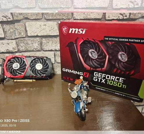 Msi gaming x gtx 1050 ti