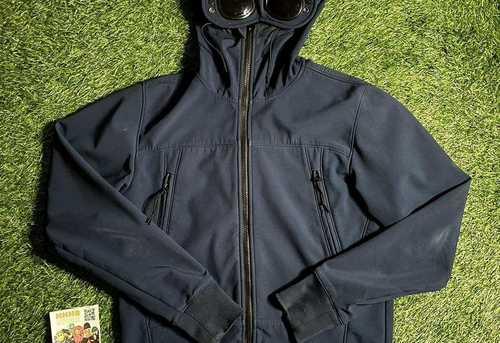 Куртка CP Company Goggle Jacket на флисе оригинал