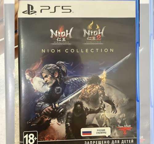 Nioh collection ps5 диск