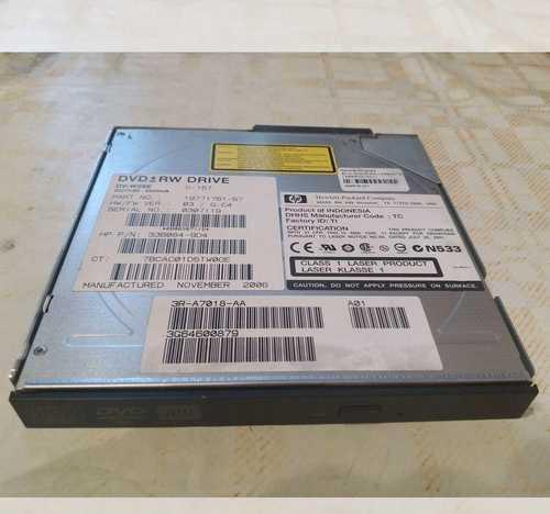 HP DV-W28E. DVD-RW привод