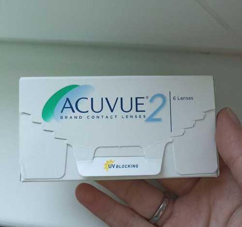 Линзы контактные acuvue