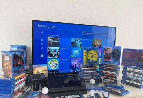 Sony Playstation 4 + 125 игр