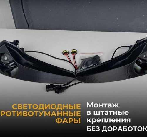 Противотуманные фары Hyundai Solaris (2014-2017)