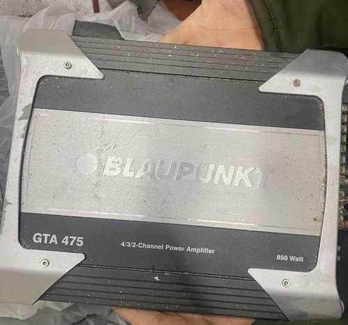 Автомобильный усилитель Blaupunkt GTA 475