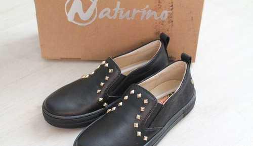 Новые туфли кожаные Naturino р.33