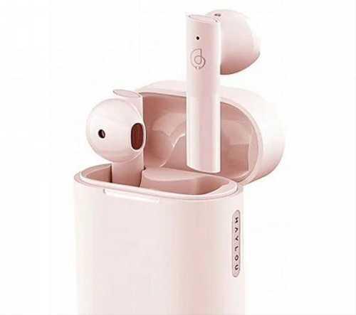 Bluetooth гарнитура Haylou Moripods Pink #364270