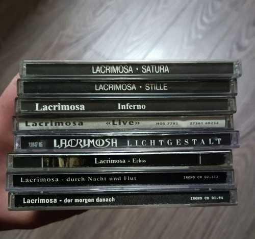8 cd gothic-metal Lacrimosa
