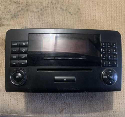 Штатная магнитола mercedes ml w164