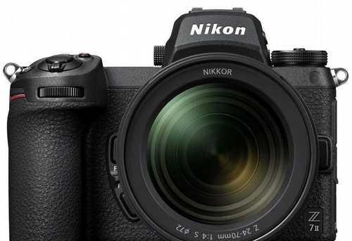 Nikon Z7 ii Kit 24-70/4 S (Новый)