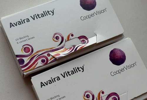 Линзы контактные avaira vitality