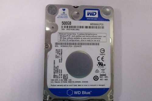 Жесткий диск 500Gb WD WD5000lpcx