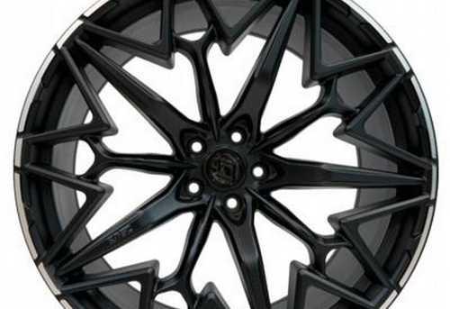 Диски Khomen Wheels R22 Black matt MR для X5/6/7