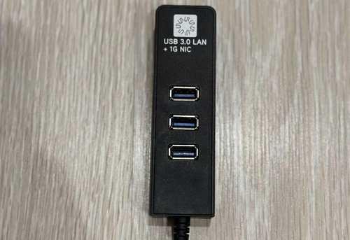 Сетевой адаптер USB 5bites UA3