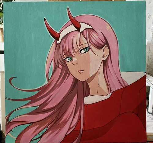 Картина на холсте Zero Two 02