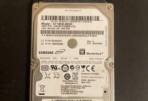 Жесткий диск Samsung Seagate ST1000LM024