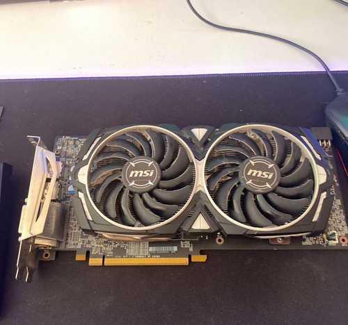 Видеокарта rx580 8gb MSI