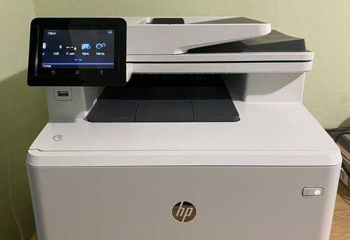 Лазерное цветное мфу HP LaserJet Pro MFP M477fdw