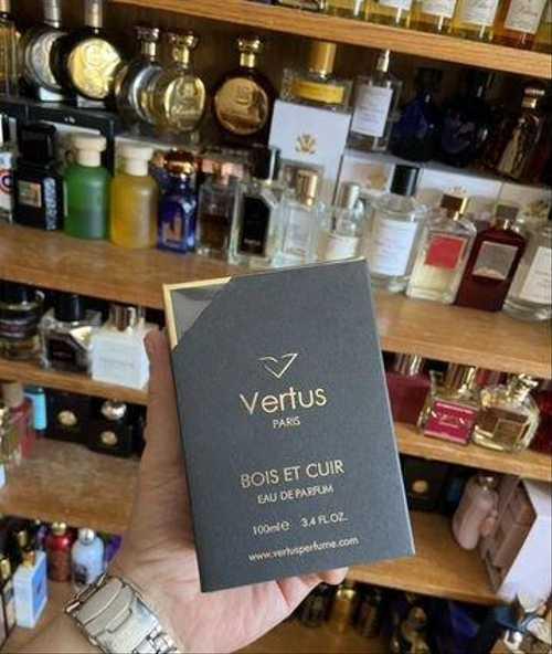 Original Vertus Bois et Cuir 100ml новый целый
