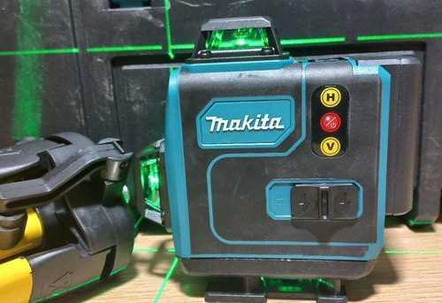 Лазерный уровень makita 4d нивелир 16 линий