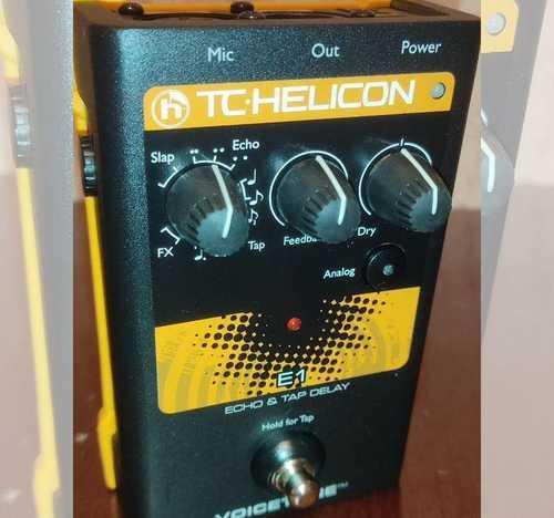 Педаль эффектов TC helicon voicetone E1