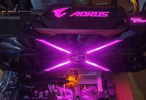Видеокарта Gigabyte 1080 ti aorus 11GB