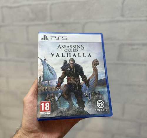 Assasins Creed Valhalla диск для ps5