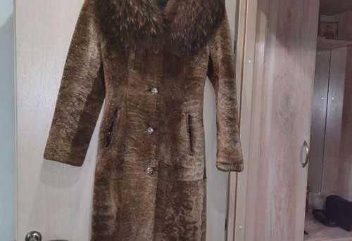 Шуба мутоновая, Зимняя одежда 42 44
