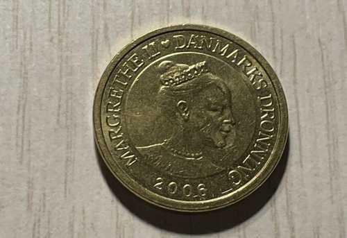 Монета. Дания. 10 крон 2006 год.Снежная королева