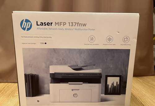 Мфу лазерный hp 137fnw