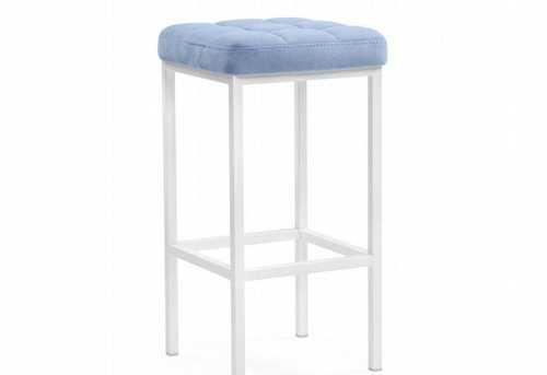 Барный стул Лофт синий (catania dusty blue) / белы