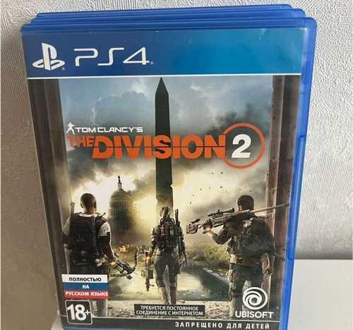 The division 2 ps4 диск русифицирован