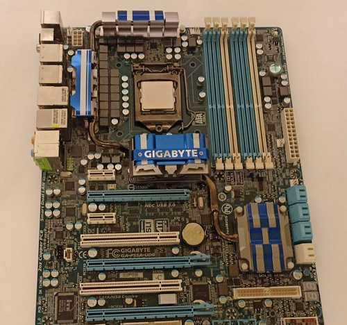 Комплект Gigabyte GA-P55A-UD6   intel i5 661