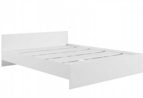 Кровать без ящиков М1600 Мадера, 160х200, белый (р