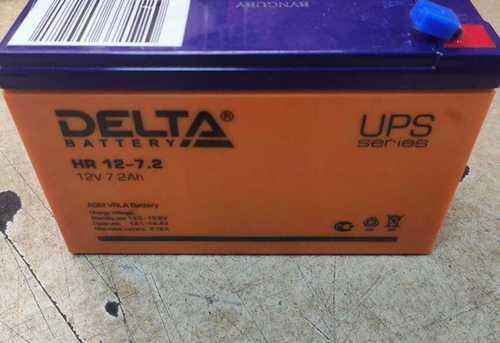 Аккумулятор для ибп Delta HR12-7.2