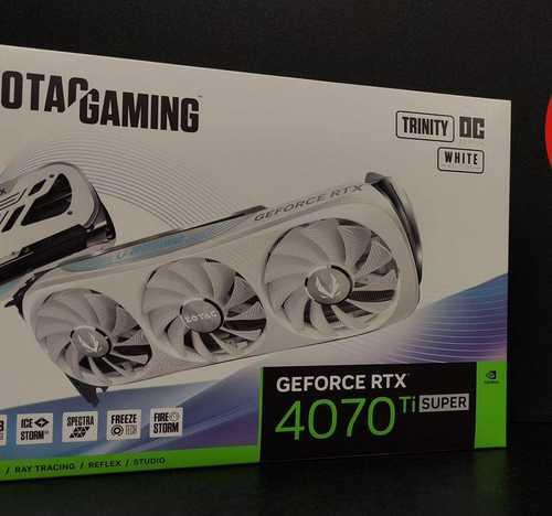 Zotac RTX 4070 Super Trinity White 16gb / Обмен/Га